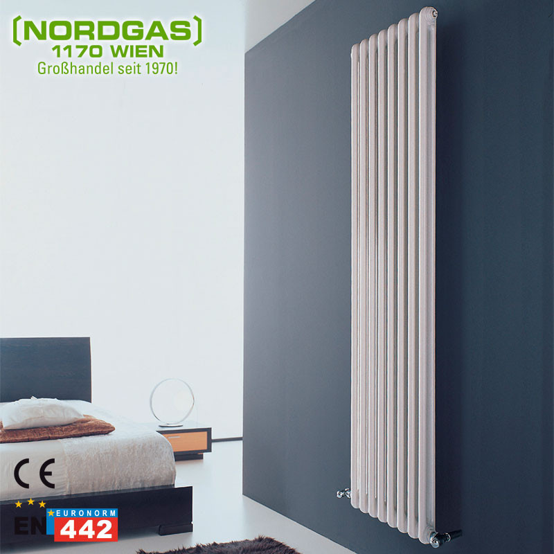 Rohr-Radiator 2-säulig