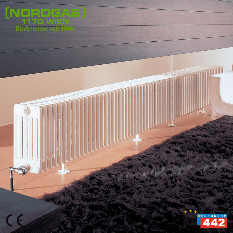 Rohr-Radiator 6-säulig